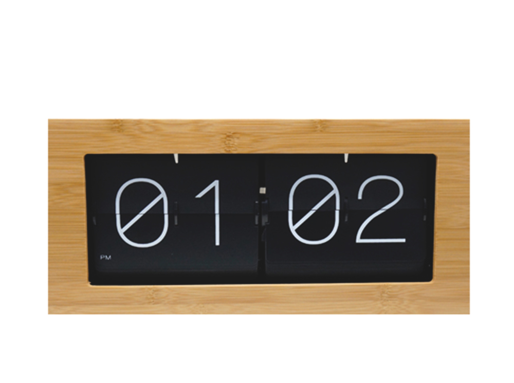 Trendy Rectangular Flip Clock