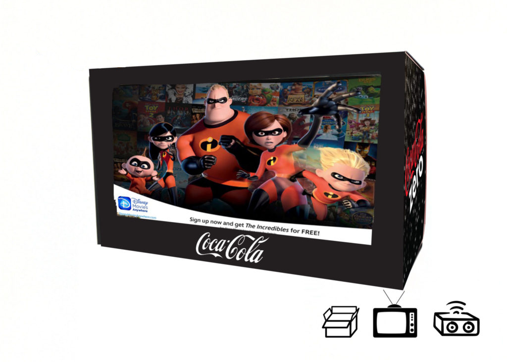 Lightweight Mini Cardboard TV