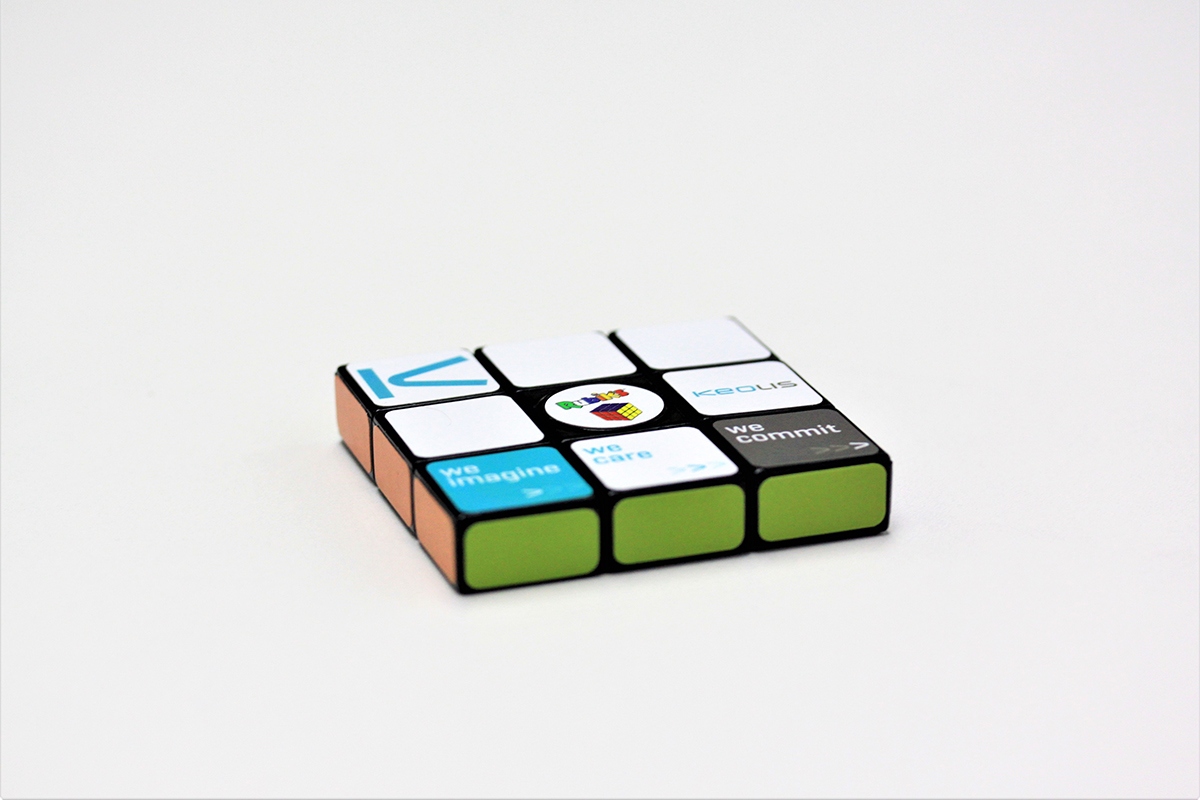 Interactive Rubik’s Spinner